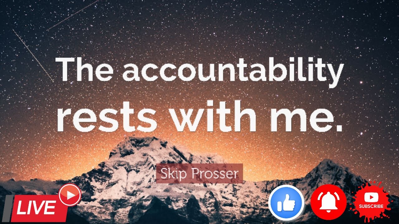 Sunday Chats with Jack about Accountability - YouTube