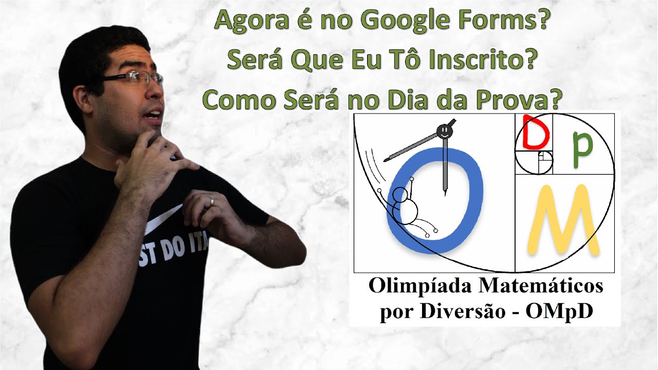 OMpD 2020 - Dúvidas Sobre Inscrições e Como Será no Dia da Prova - YouTube