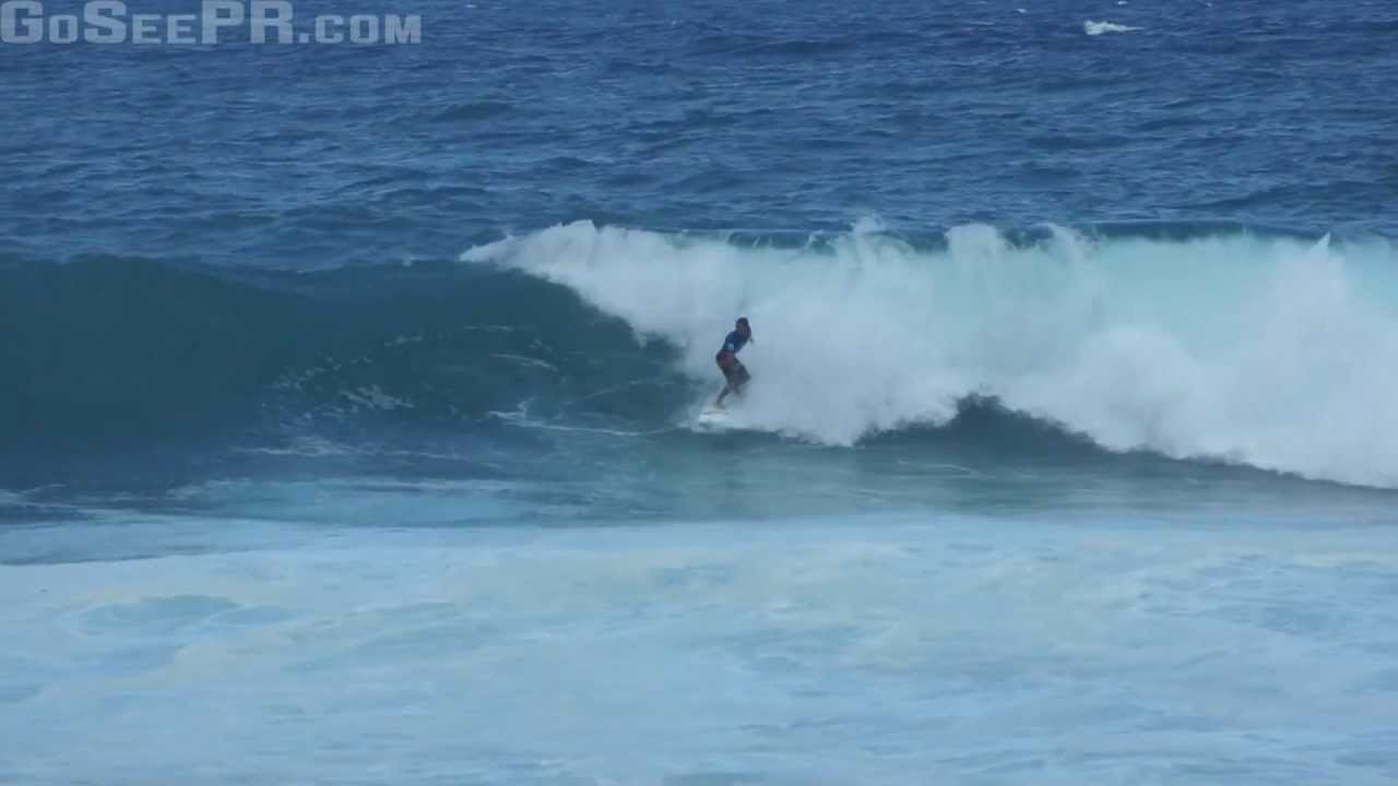 Professional Surfers at Middles in Isabela Puerto Rico for the Corona ...