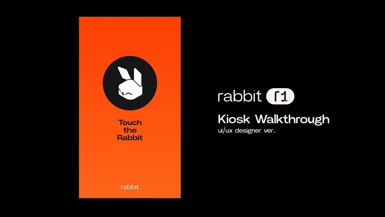 Rabbit R1 Kiosk: UI/UX Walkthrough - YouTube