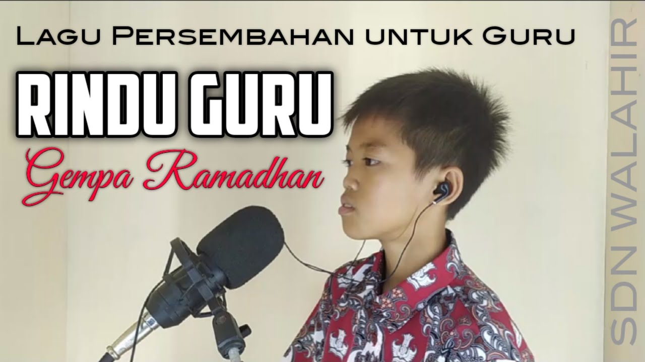 RINDU GURU Cipta Nanna Valanza Cover by Gempa Ramadhan @navazcenter2725 ...