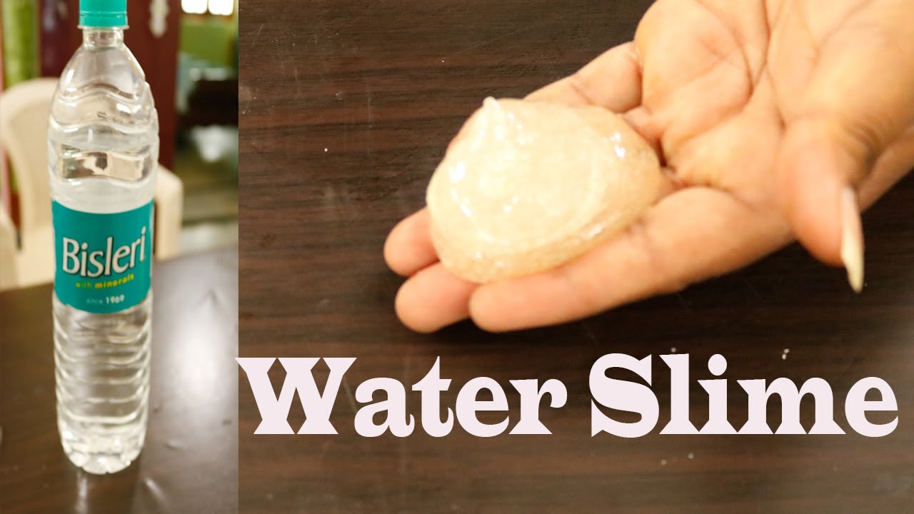 water slime | how to make slime with water sugar | water slime Recipe ...