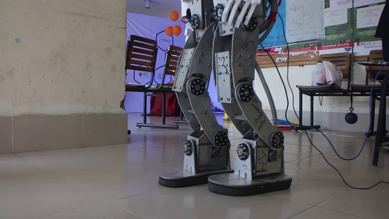 Lee(The bipedal humanoid robot) - YouTube