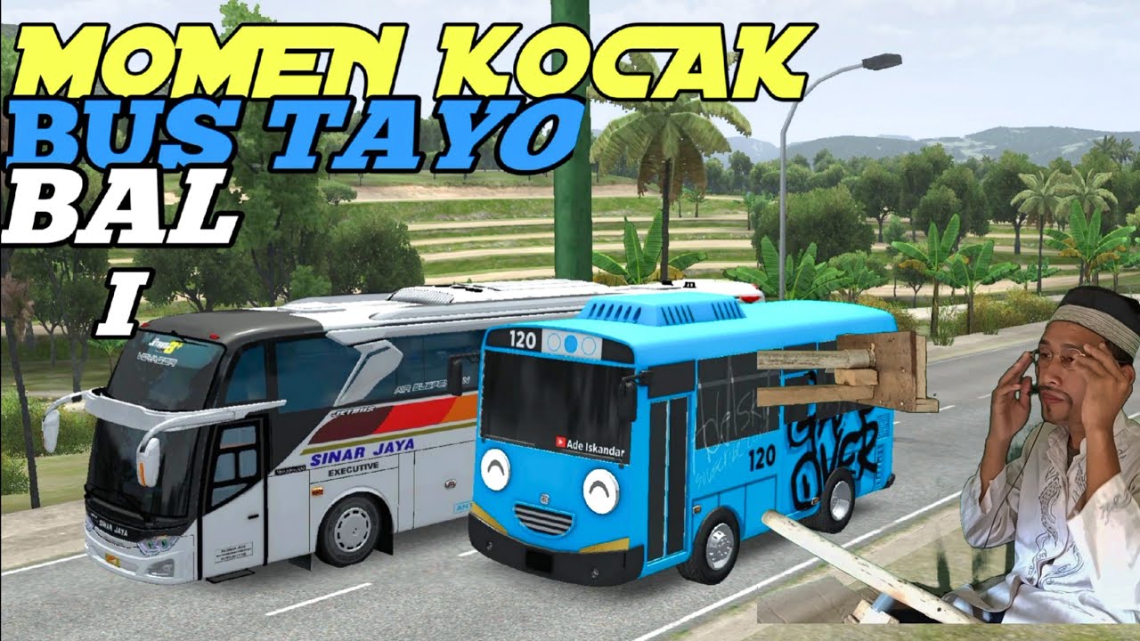bus yayo kejar kejaran sama bus kocak || busid mbah sugi - YouTube
