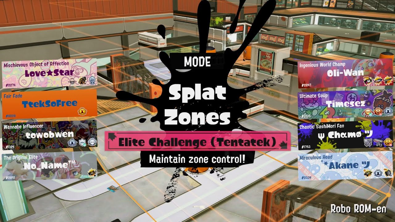 Challenge: Elite Challenge (Tentatek) - Splatoon 3 - YouTube
