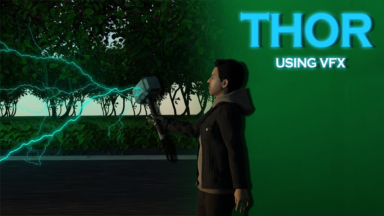 I Created Thor Animation Video in Blender || Vfx & Animation in BLENDER ...