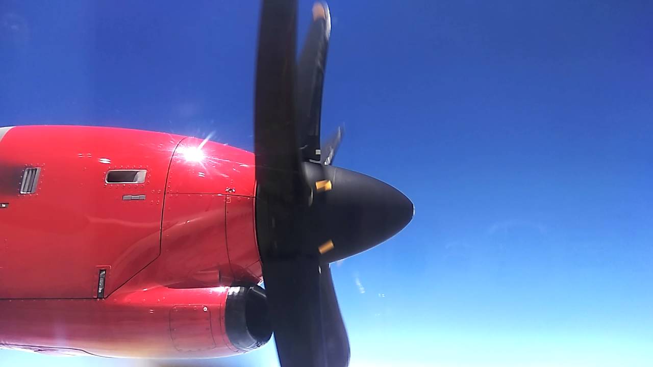 Stroboscopic effect - Propeller of ATR 72-600 - YouTube
