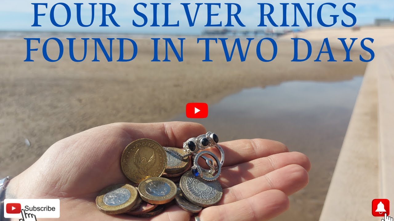 Many silver rings found on the beach, BY @SILVER_UK , Silver found old ...