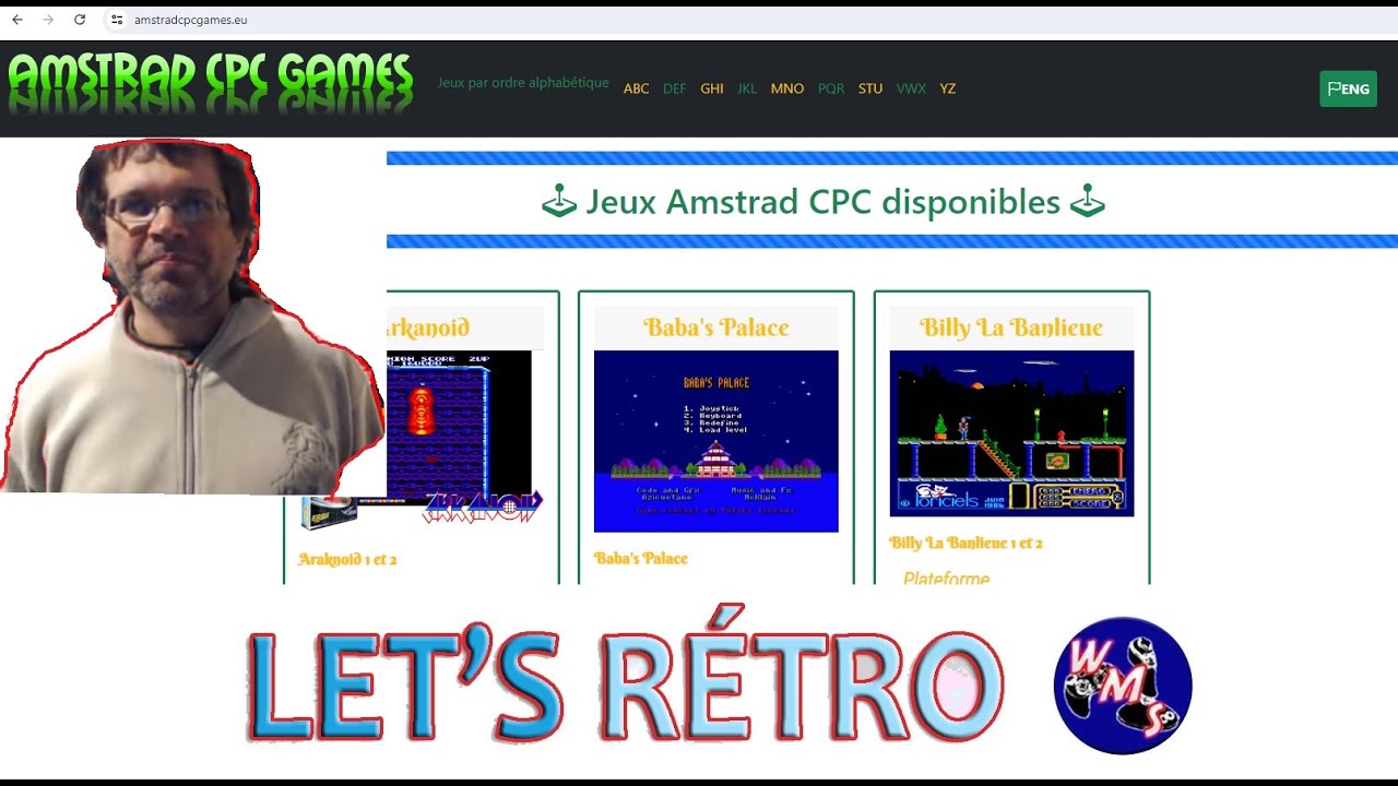 Présentation et [GAMEPLAY] d'Amstrad CPC Games Jeux gratuit et facile ...