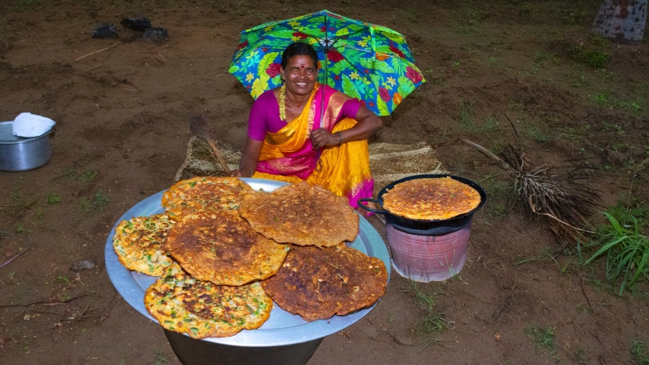 AMAZING !! Chicken Omelette | Egg Chicken Fry | Village Style Cooking ...