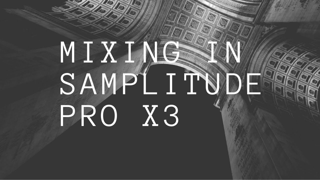Mixing In Samplitude (Magix) - YouTube