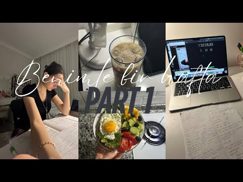 1 HAFTA BOYUNCA DERS ÇALIŞIYORUZ PART1 #yks25