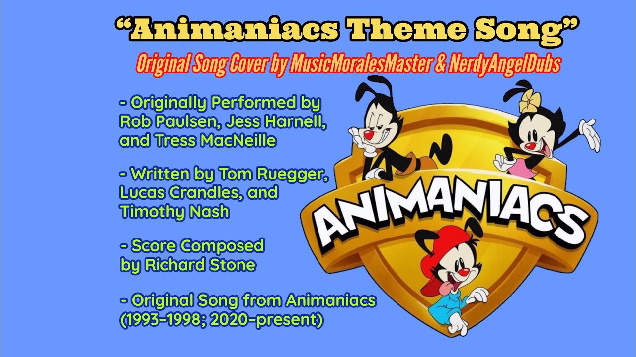 Animaniacs Theme Song (Original Song Cover from Animaniacs) [ft ...