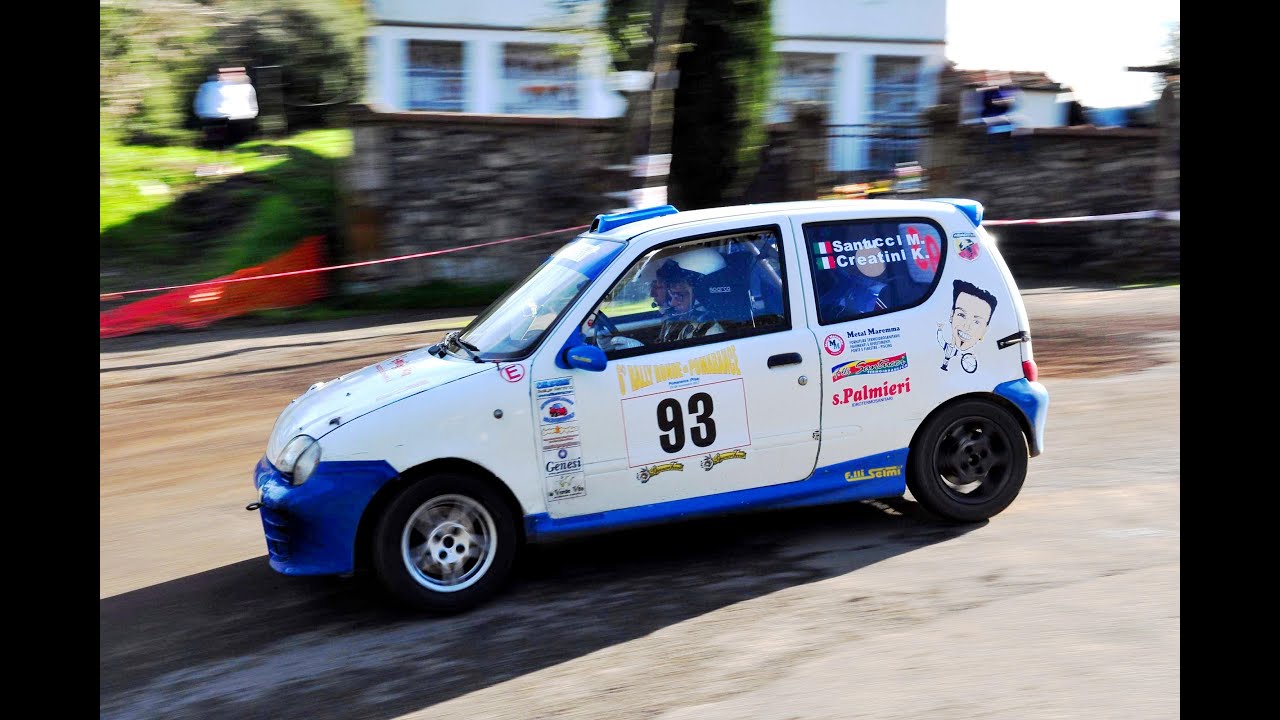 6° Rally Ronde di Pomarance 2013 : Santucci-Creatini Fiat 600 A0 - YouTube