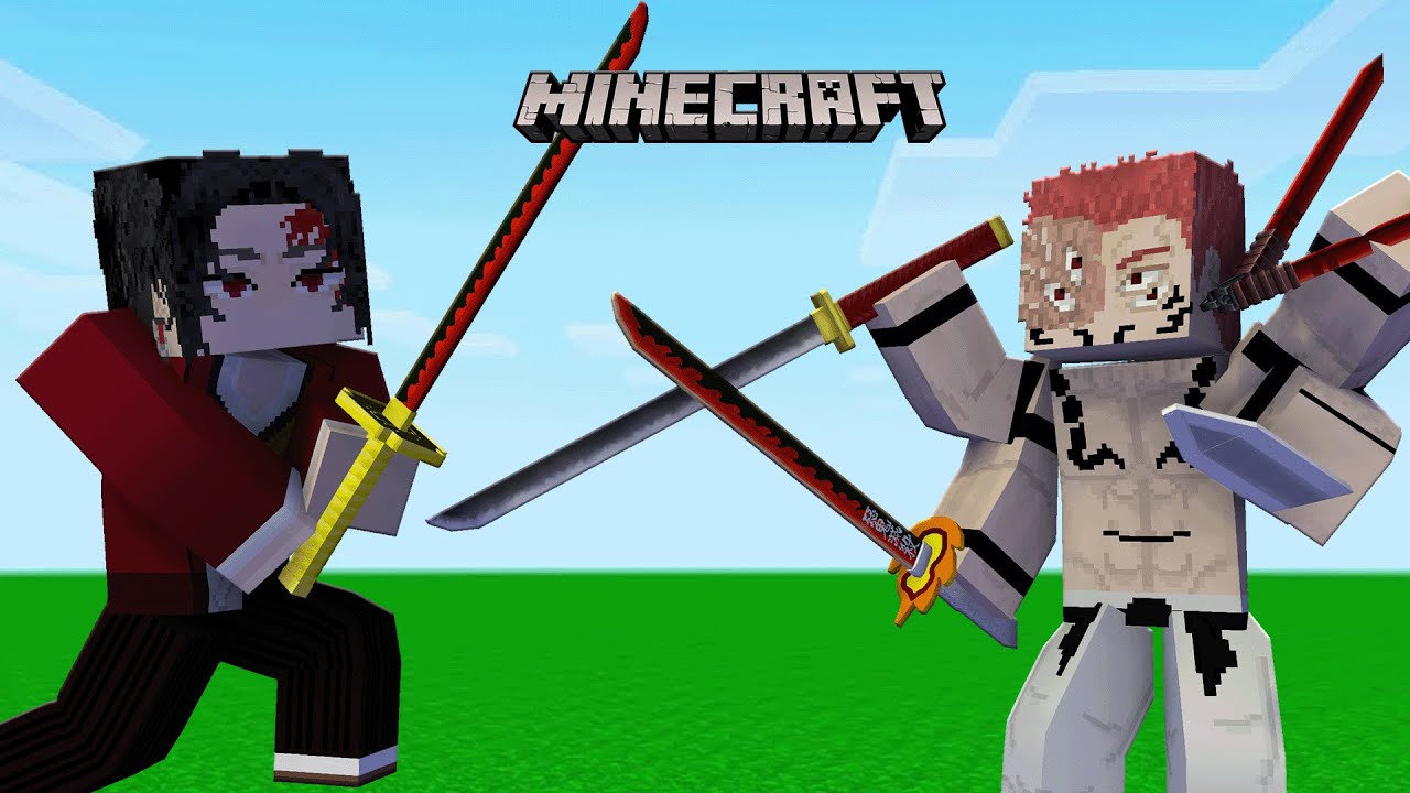 Sukuna Perfect Form VS EVERYONE - Minecraft Jujutsu Kaisen Mod - YouTube