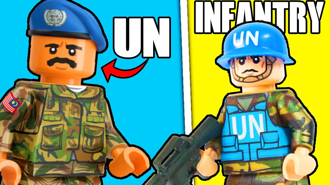 I built the LEGO UN Military... - YouTube