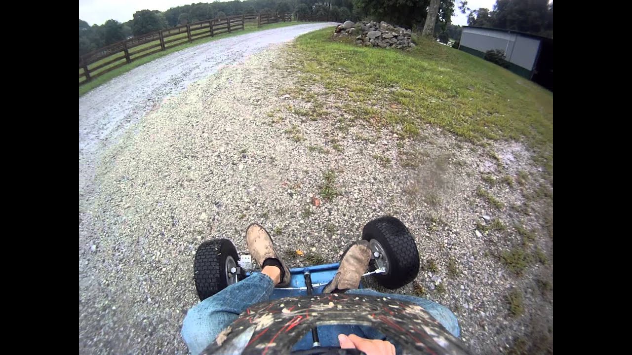 Honda GC160 Azusa Go Kart - YouTube