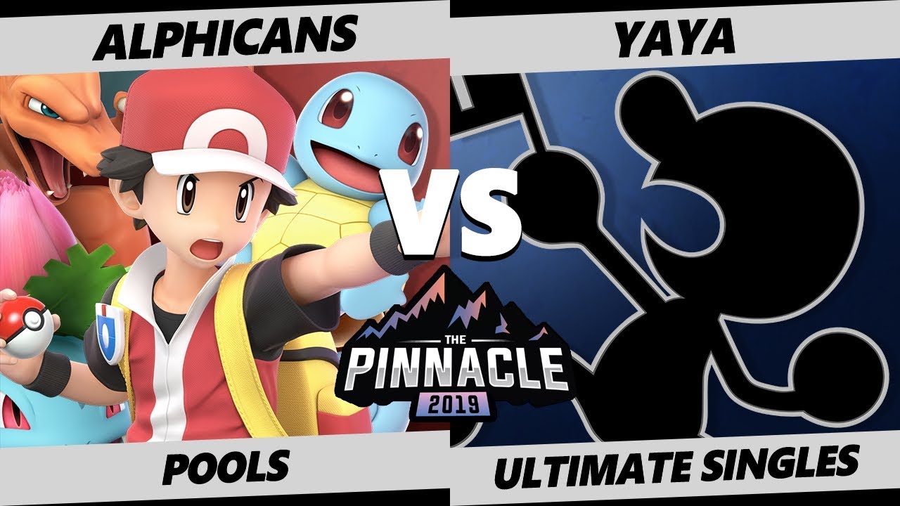 Pinnacle 2019 SSBU - Alphicans (Pokemon Trainer) Vs. Yaya (Game & Watch ...