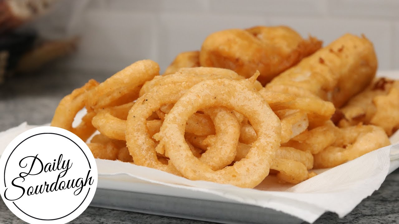 Sourdough Onion rings! How to make Sourdough Onion Rings - The best ...