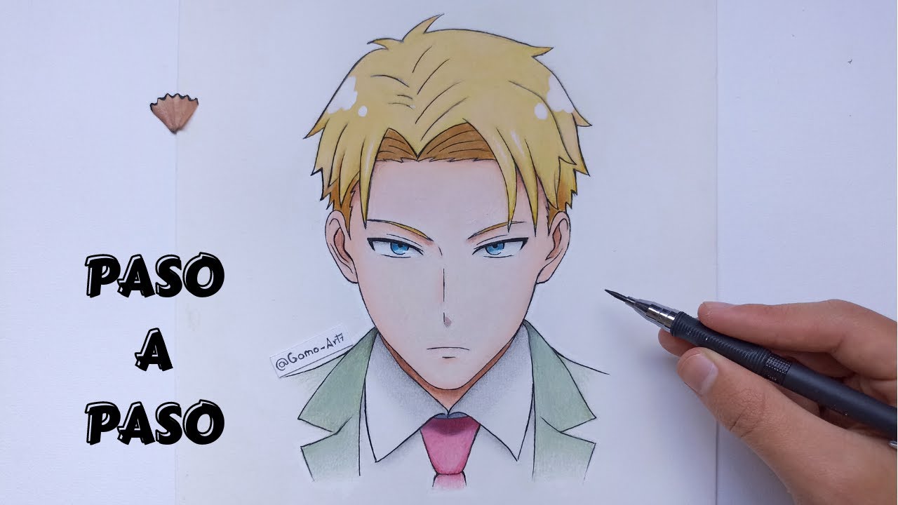 Cómo dibujar a Loid Forger | How to draw Loid Forger - Spy×Family - YouTube