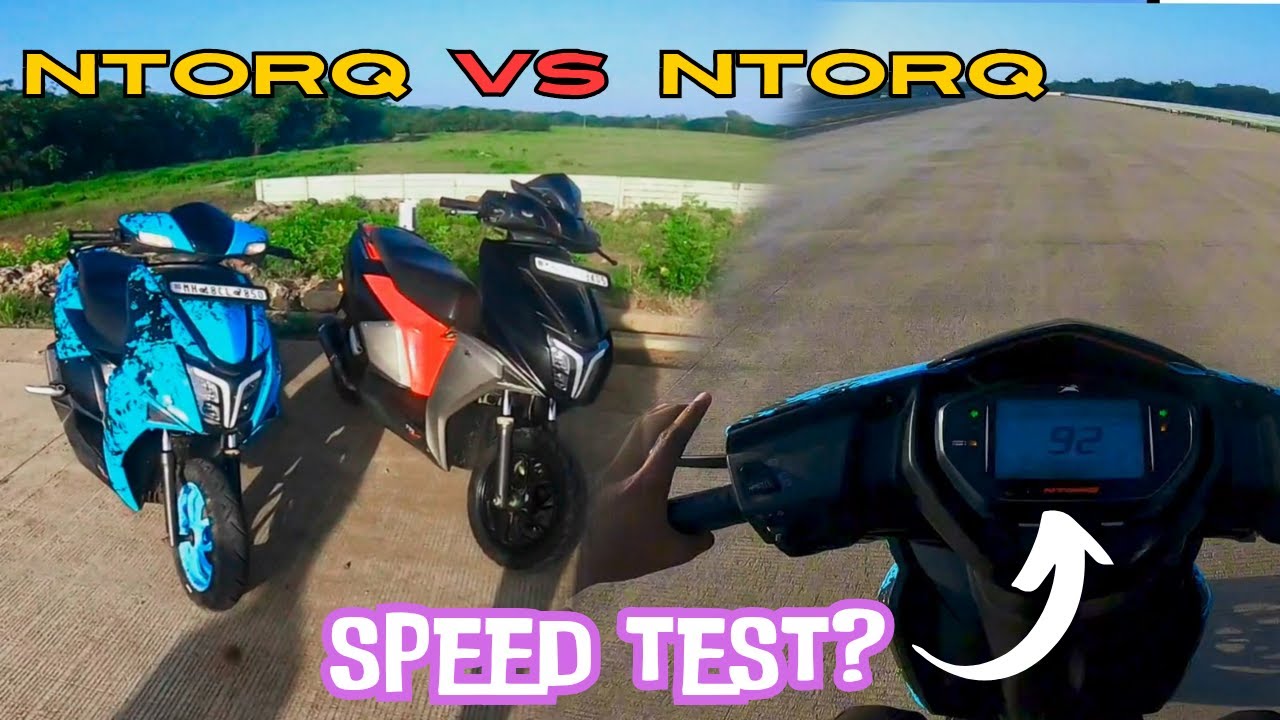 Ntorq VS Ntorq🔥|| Modified Ntorq's😍 || Top Speed Test? - YouTube