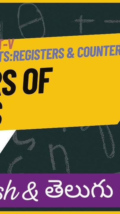 IC Numbers of Counters in Sequential logic circuits - YouTube