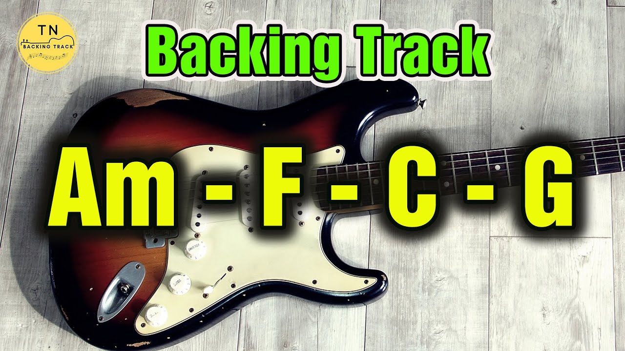 Backing Track Am | Am F C G | Rock 110 Bpm | Guitar Backing Track - YouTube