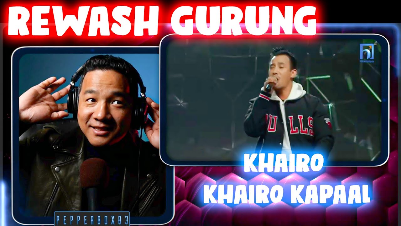 REWASH GURUNG| KHAIRO KHAIRO| REACTION Grand Finale The Voice of Nepal ...
