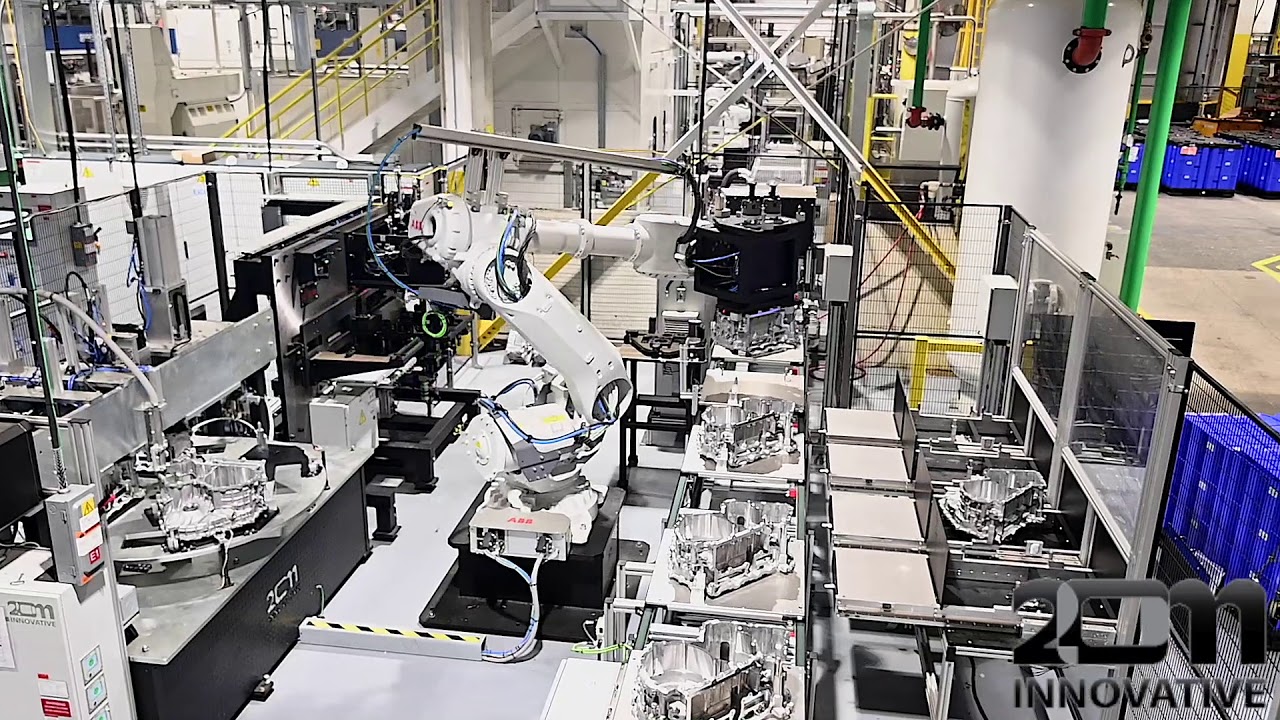 2CM Innovative - Turnkey Automation Cell - YouTube