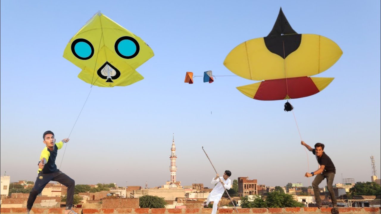 Tukkal Catch With Kite Fight | Kite Patangbazz - YouTube