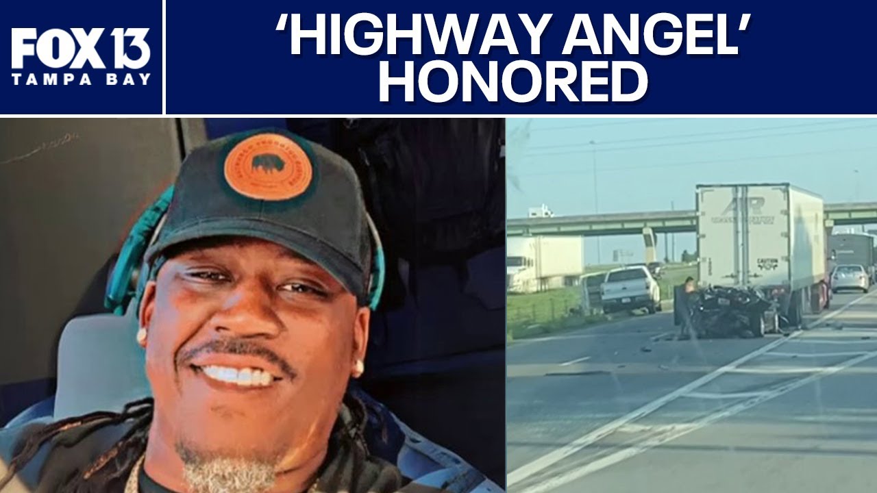 Florida truck driver receives Highway Angel Award for heroic actions ...