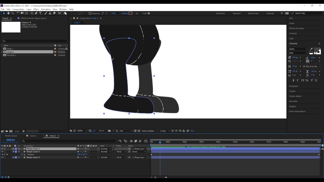 MESISE.COM สอน AFTER EFFECT - PIN TOOL - YouTube