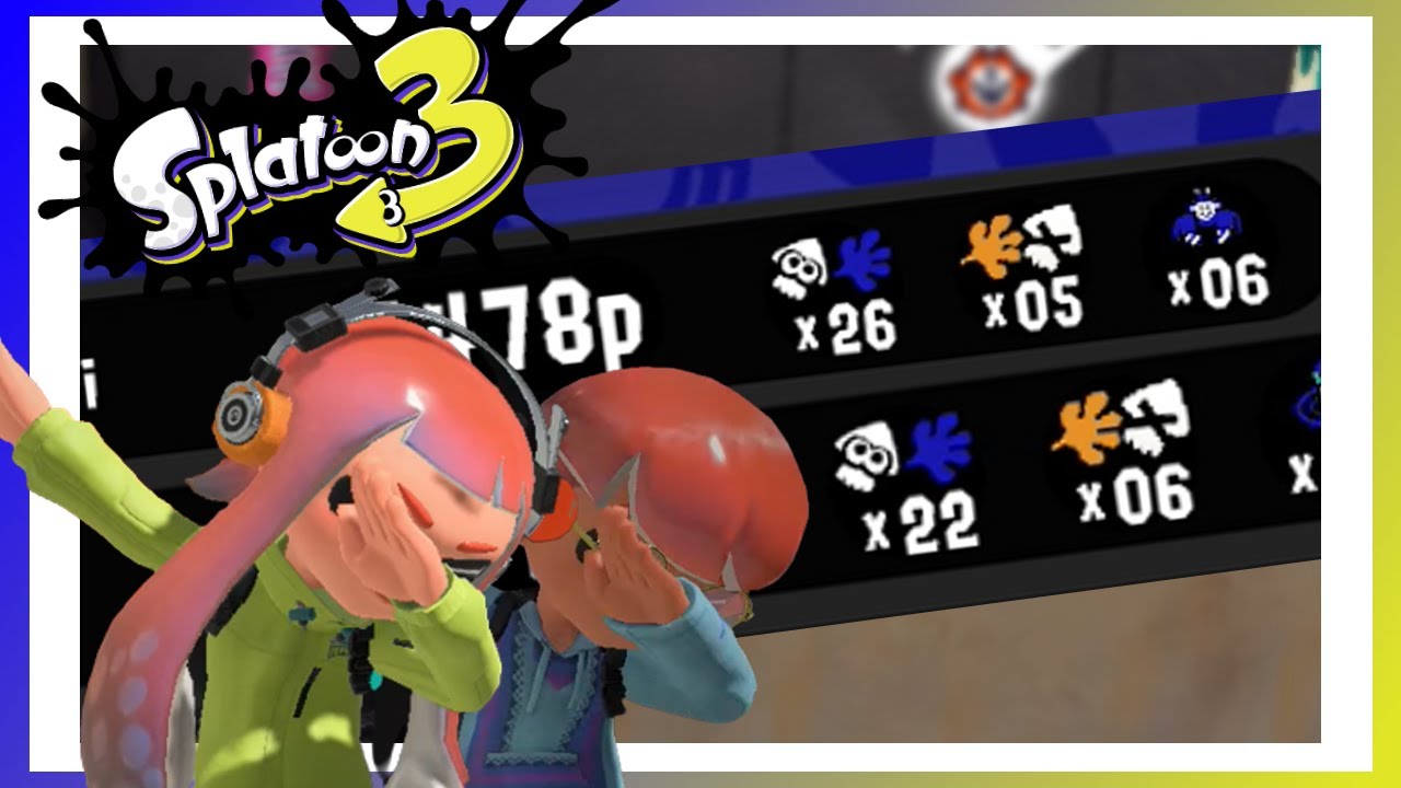 Getting 20+ kills in Anarchy Open [Splatoon 3 League Highlights] - YouTube