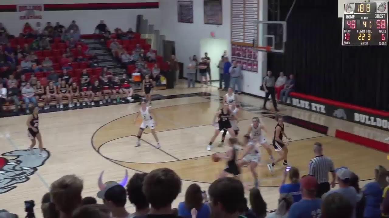 2021 Blue Eye Lady Bulldogs vs. Bergman Lady Panthers - YouTube