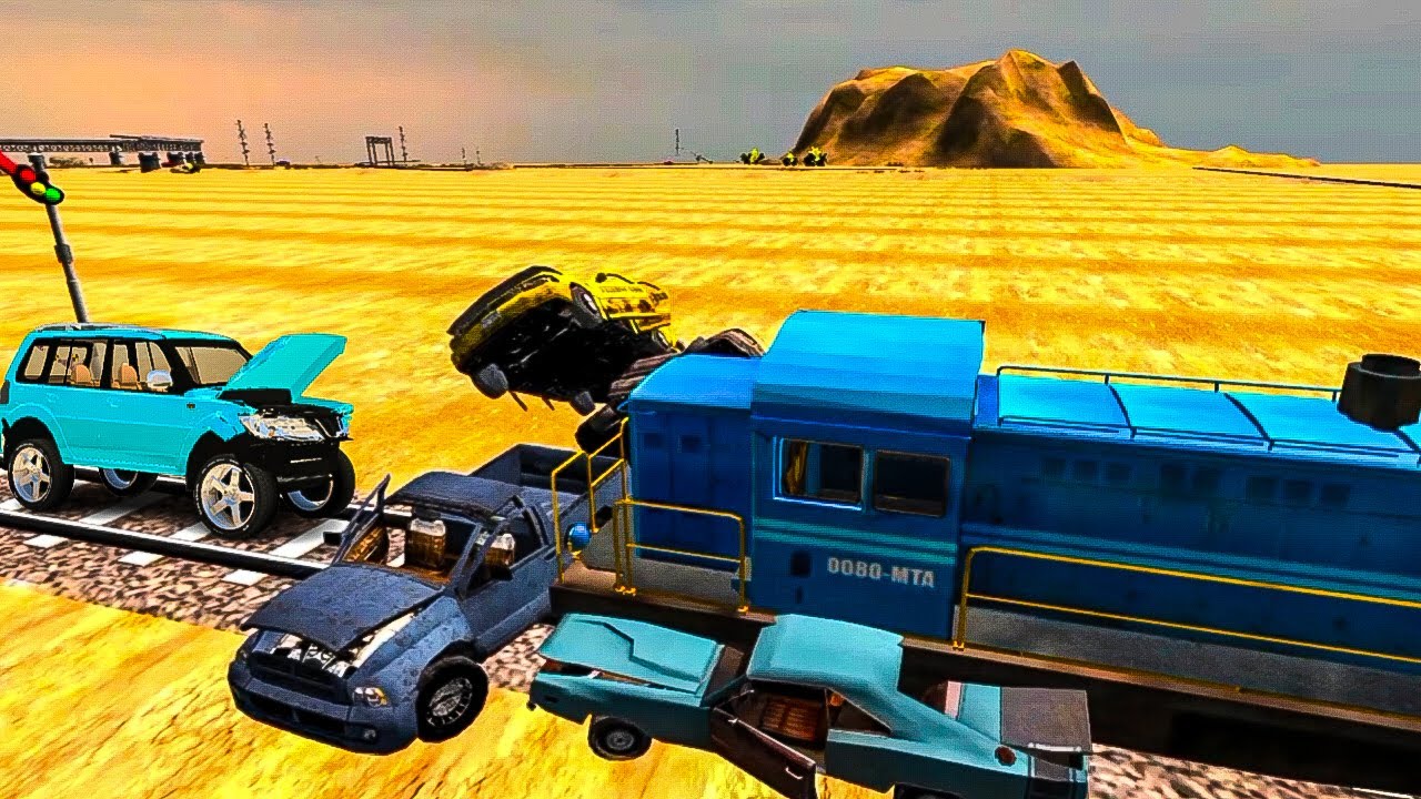 Kids Train Crash #2 | Train Vs Car | Train Crash | Truck Crash - YouTube