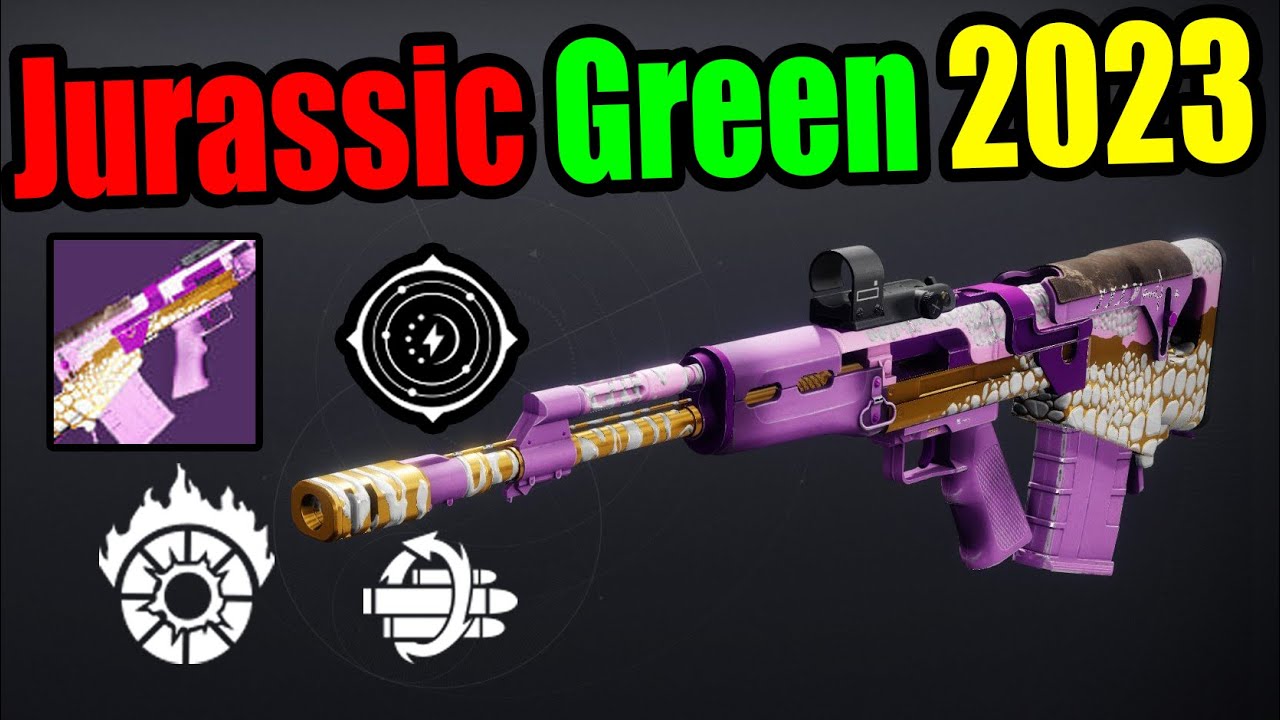 Jurassic Green God Roll Guide | Jurassic Green Pulse rifle | Destiny 2 Festival Of The Lost 2023 ...