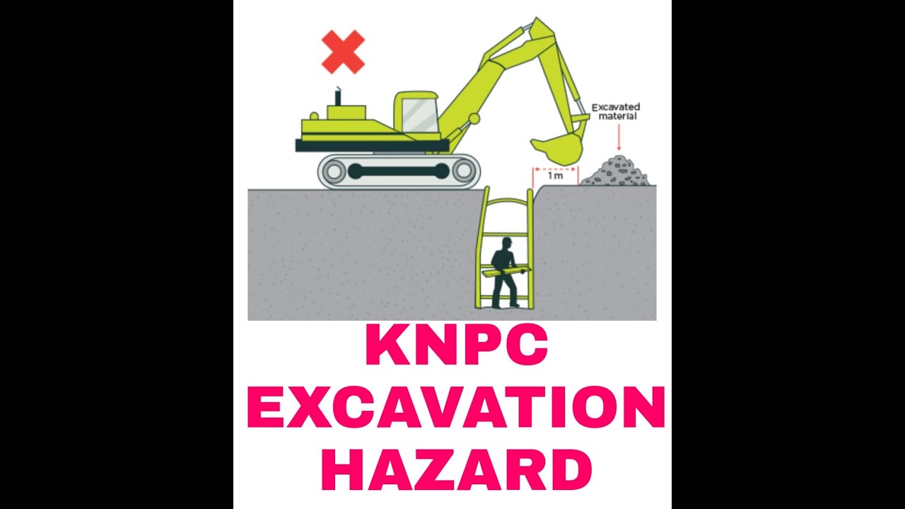 KNPC EXCAVATION HAZARD - YouTube