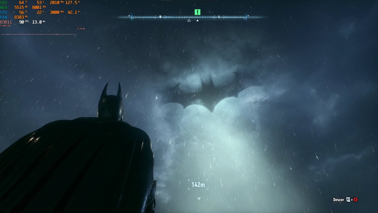 Batman - Arkham Knight | RTX 2060 | Xeon 2650 V2 | 1440p Ultra - YouTube