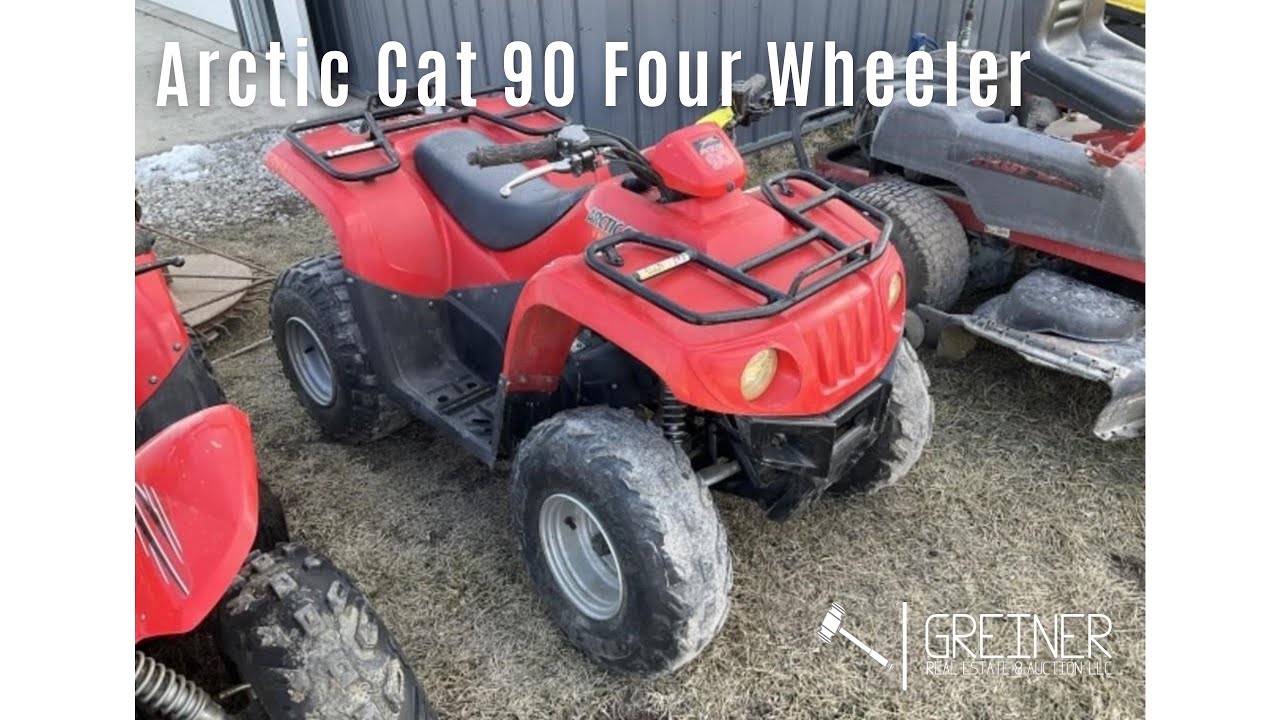 Arctic Cat 90 4-Wheeler - Selling at our Spring 2023 Online-Only ...
