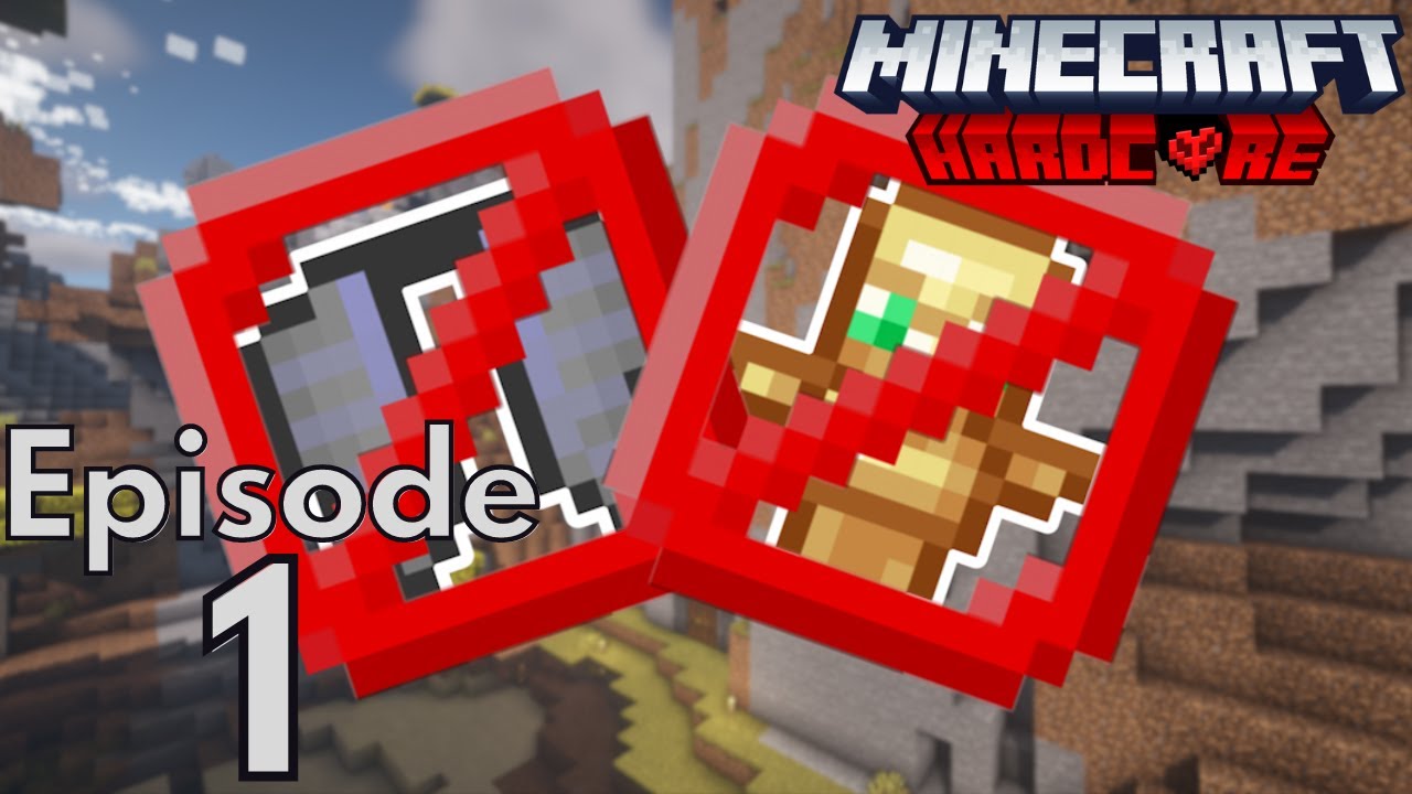 Minecraft Hardcore : S2E1 - "An Actual Challange" - YouTube