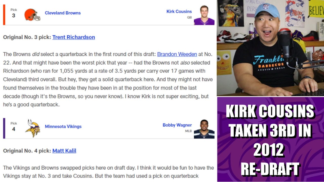 Kirk Cousins Rg3 Draft