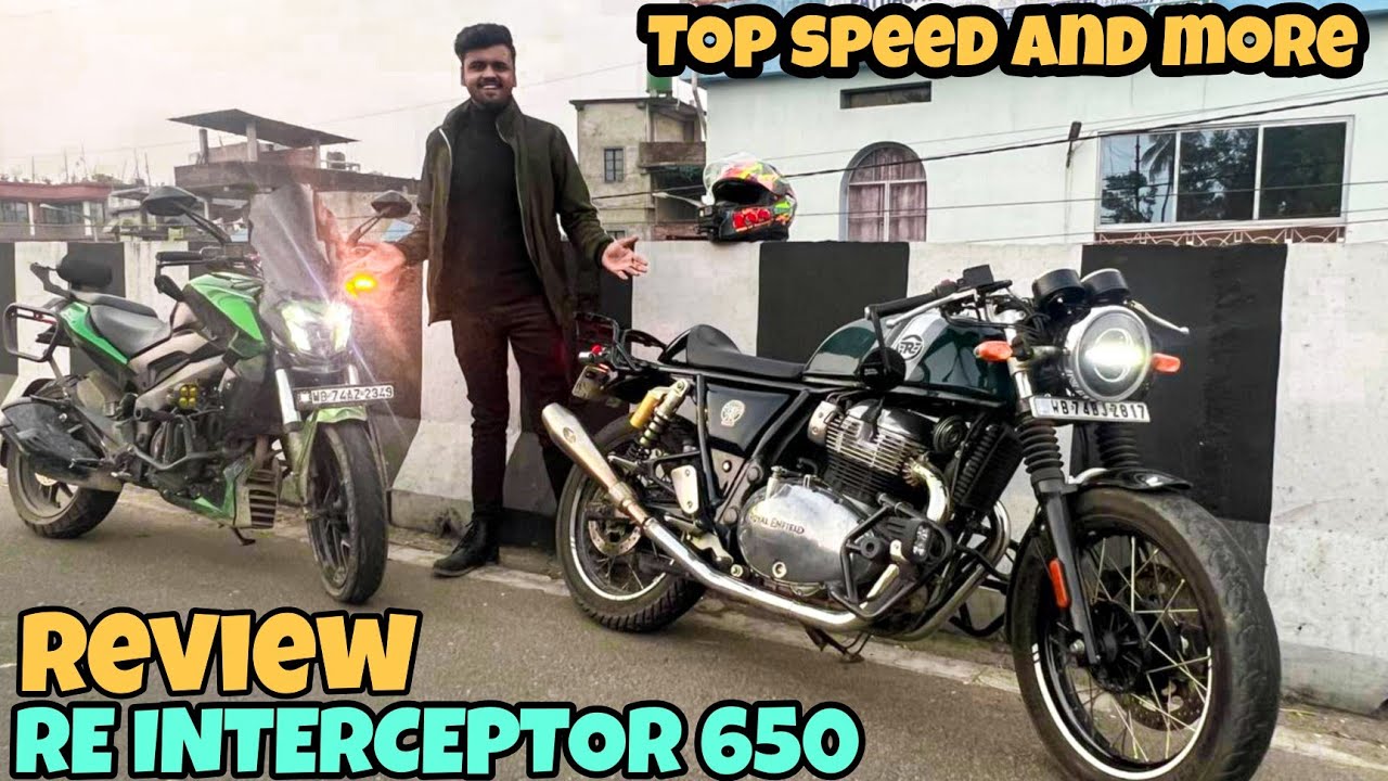 RE Interceptor 650 2023 Ride Review | Top Speed Test @Bvvlogs03 - YouTube