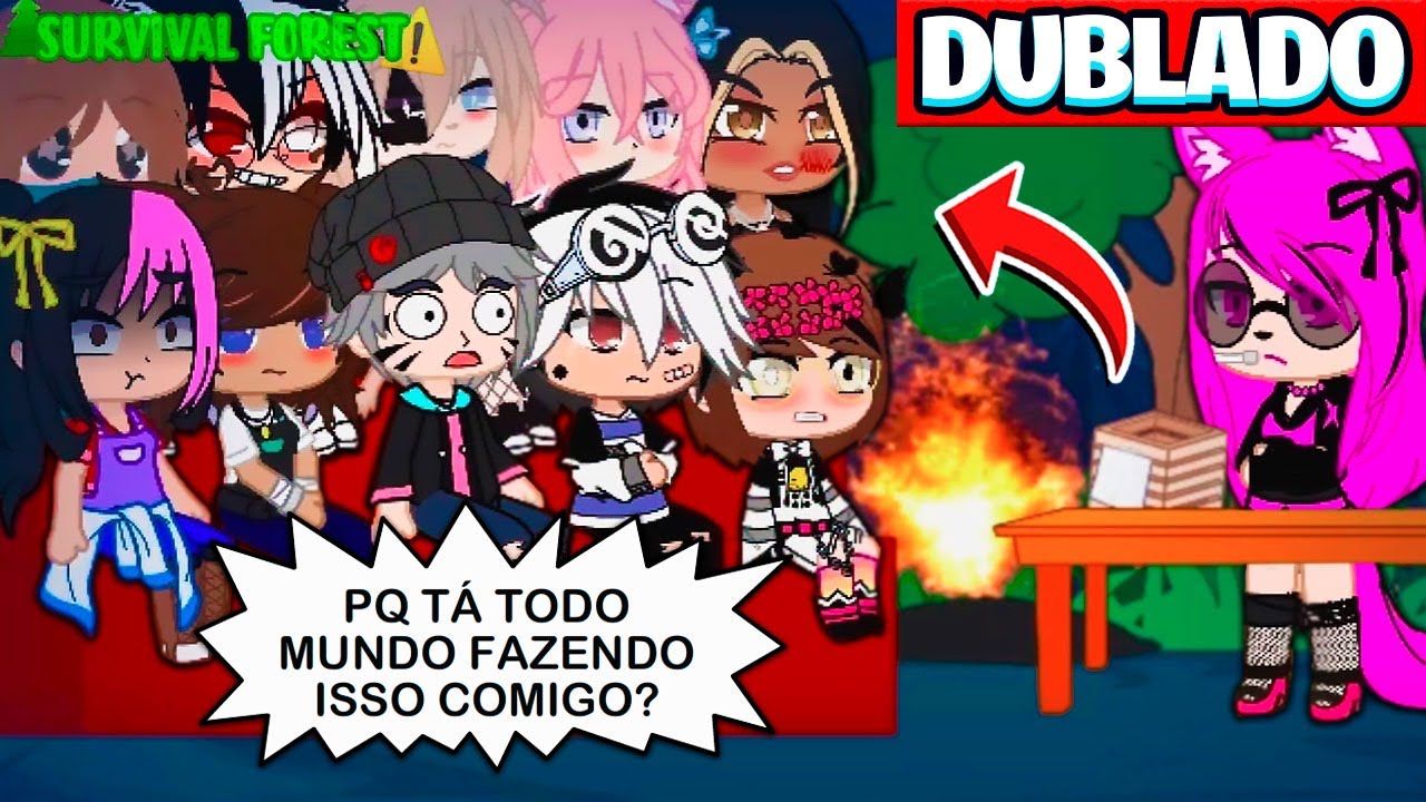 NOVO REALITY - SURVIVAL FOREST ! MINI FILME GACHA CLUB - YouTube