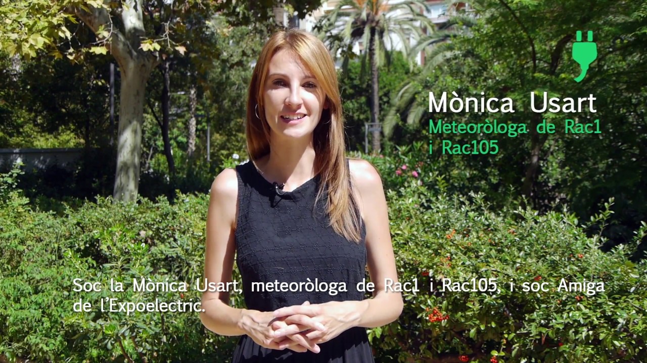 Amics de l’Expoelectric - Mònica Usart, meteoròloga de Rac1 i Rac105 ...