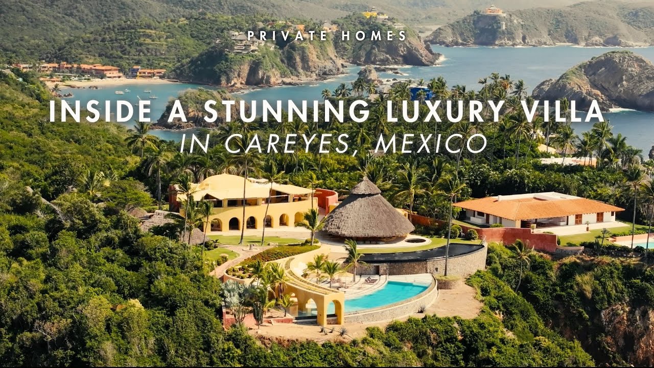Inside a Stunning Luxury Villa in Careyes, Mexico - YouTube