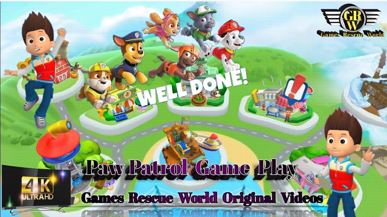PAW Patrol Rescue World--Easy and Fun PAW Patrol™ game play for kids ...