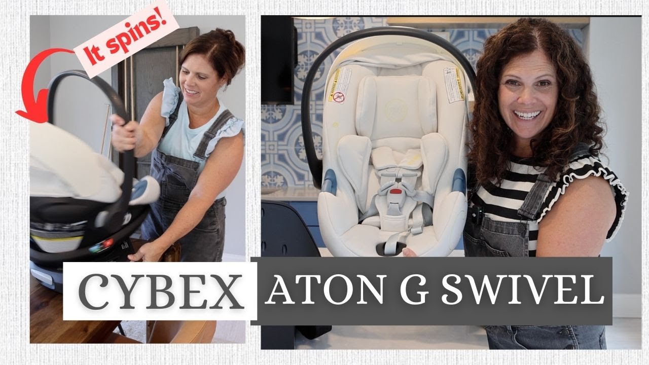 Cybex Aton G Swivel Infant Car Seat | A ROTATING Car Seat - YouTube