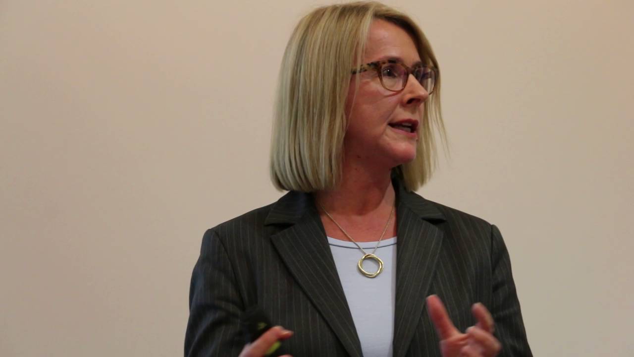 Dr Tracey Batten, Chief Executive of Imperial NHS Trust talking about ...