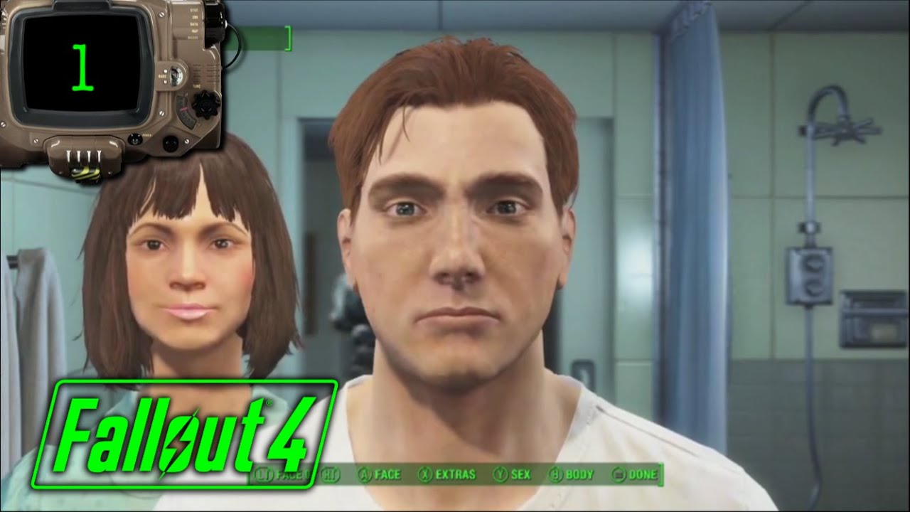 Fallout 4 (Character Creation) Let's Play! #1 - YouTube