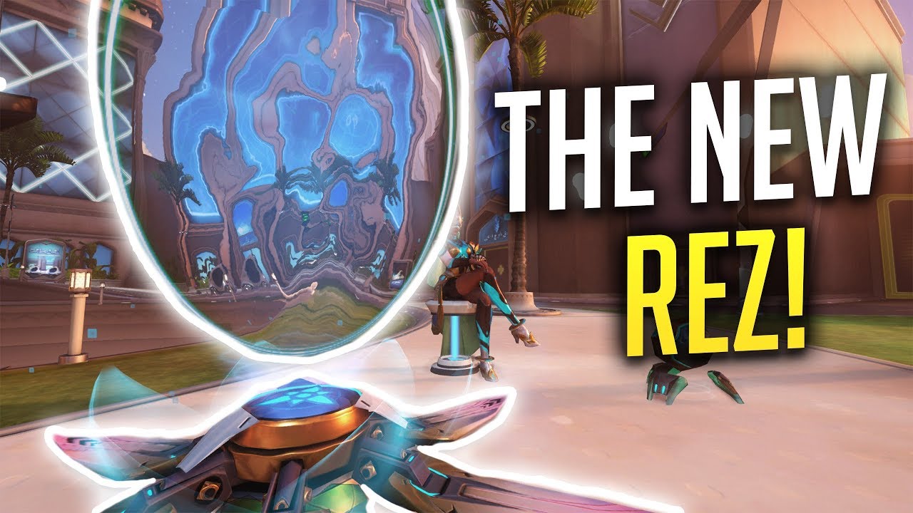 Overwatch: Teleporter is the new Mercy Rez! - YouTube